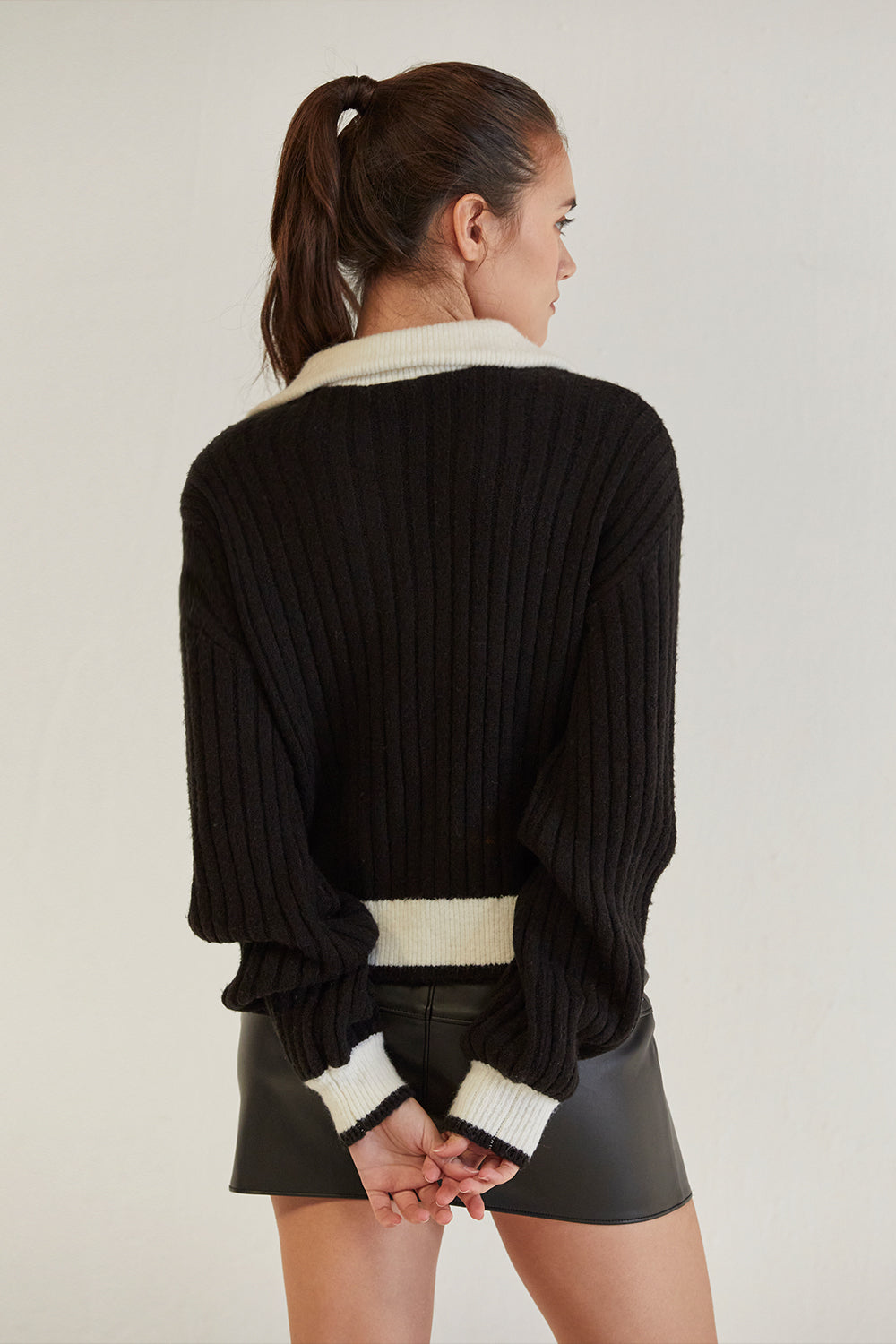 Iris Funnel Neck Sweater