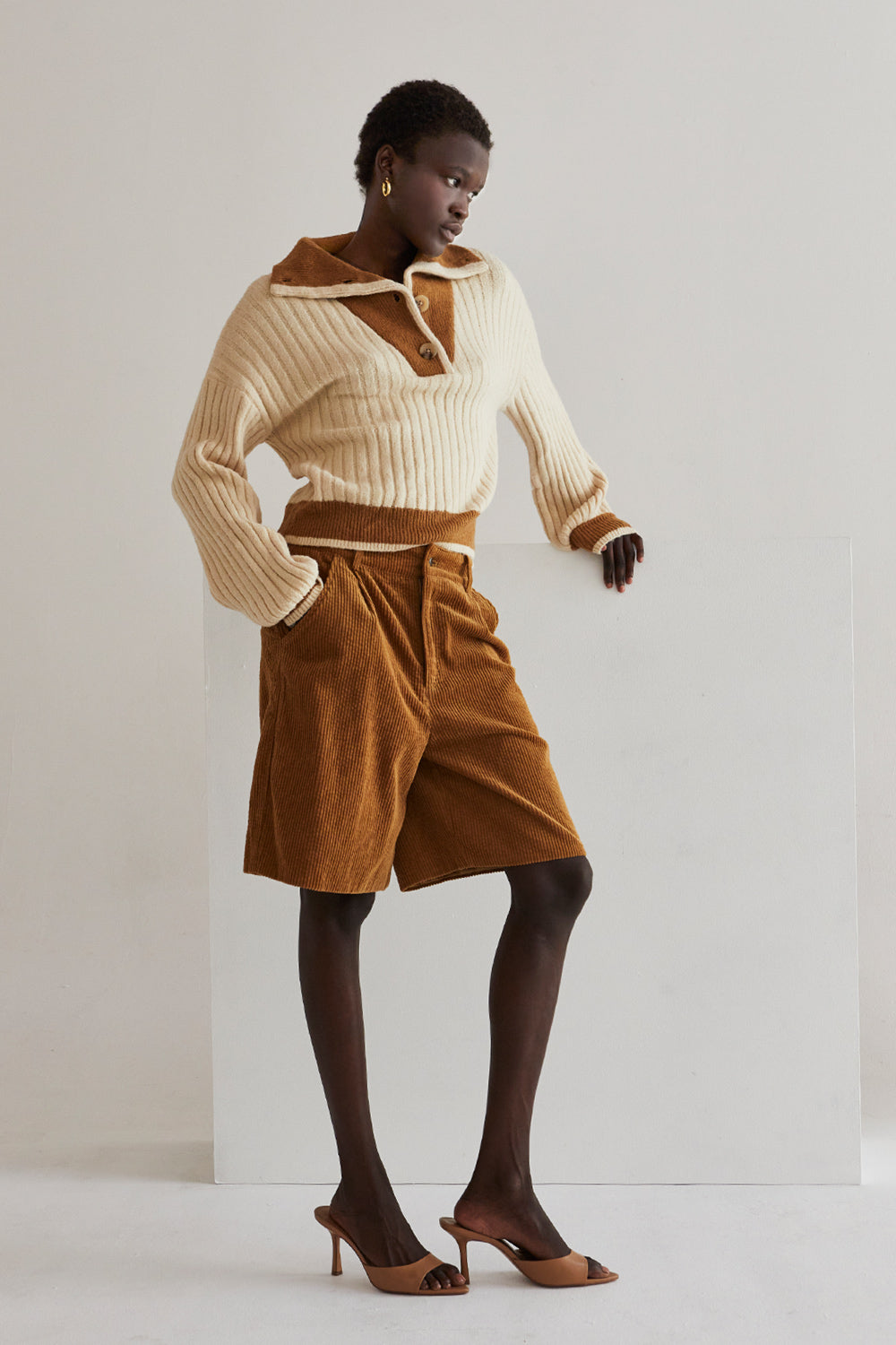 Iris Funnel Neck Sweater