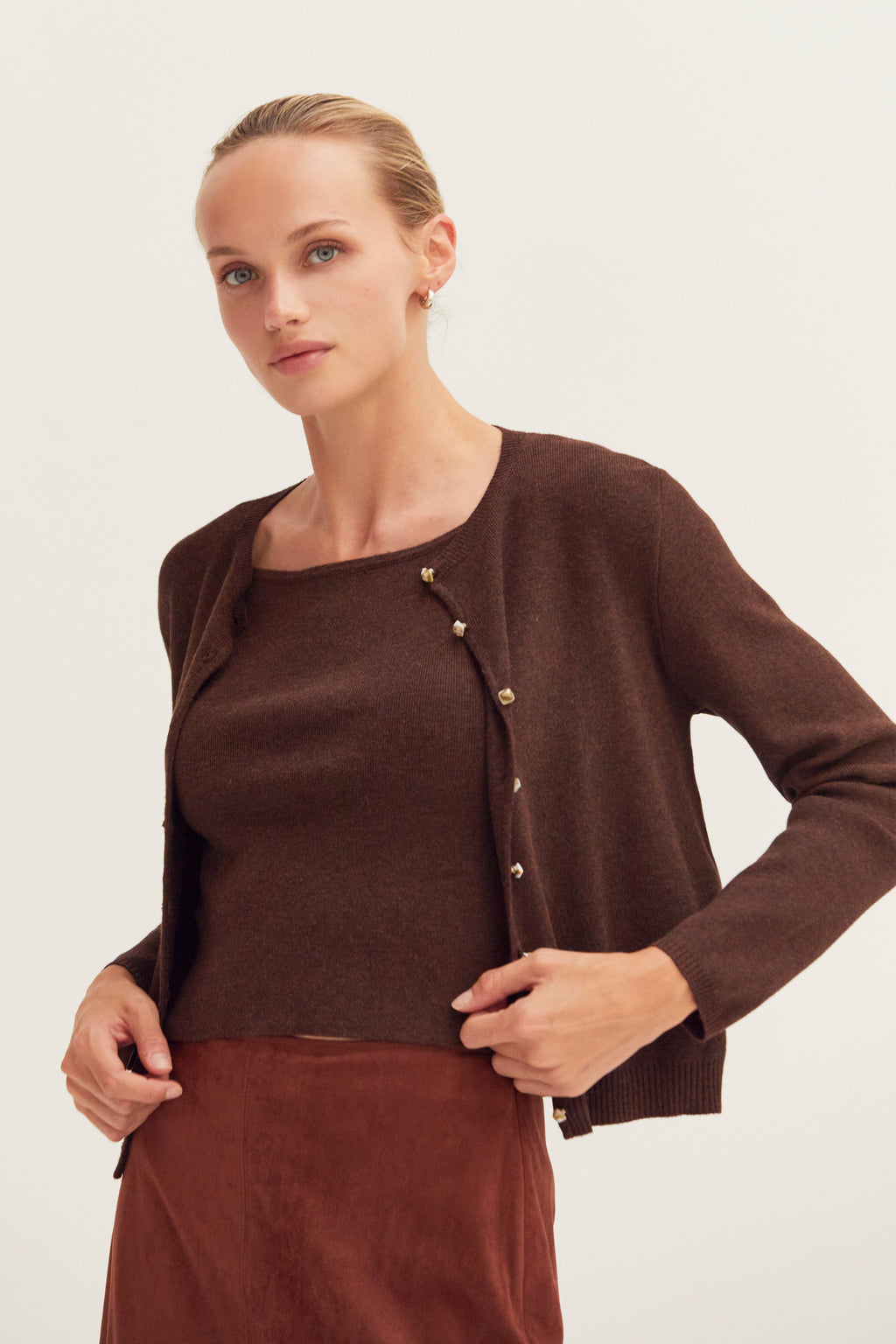 Jayla Cardigan and Cami Set